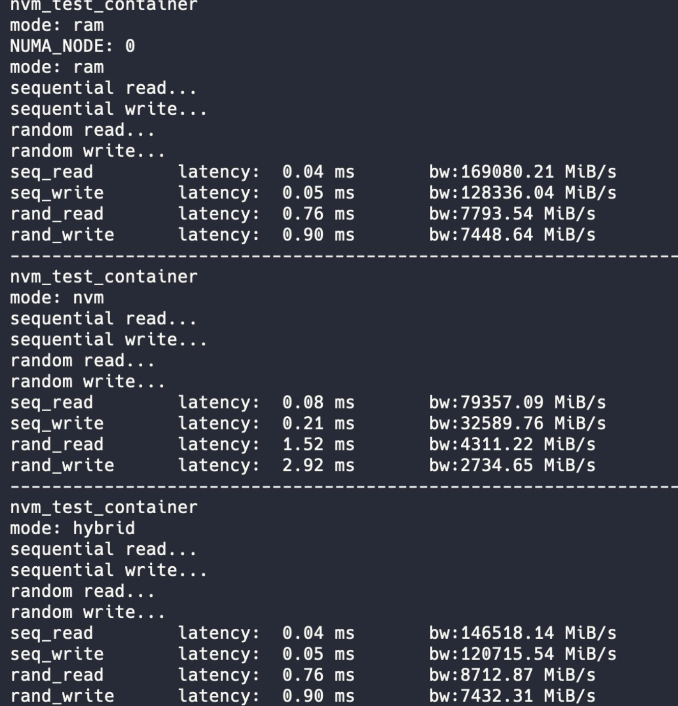 混合内存精准测试 | Lucky6six's Blog